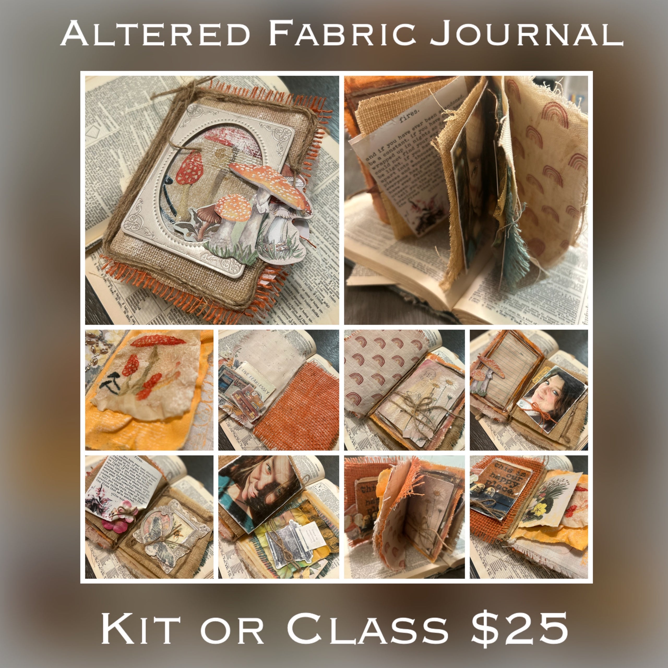 Altered Fabric Journal | Create365